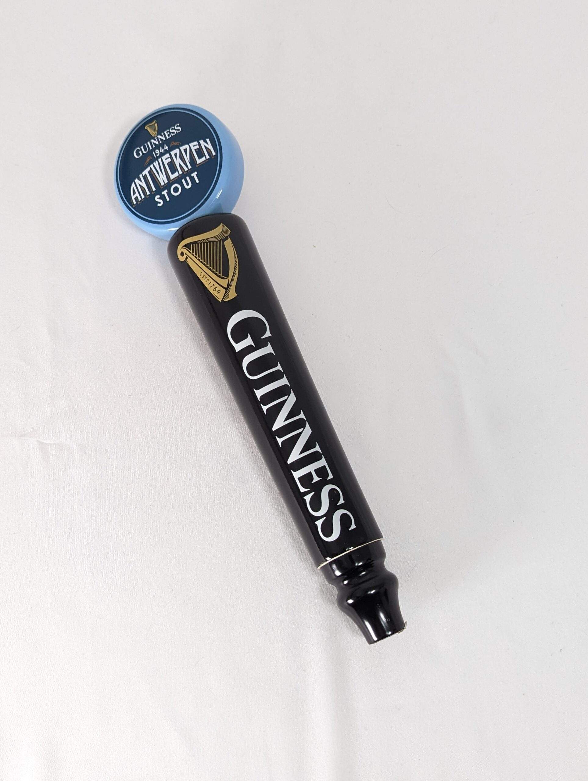 Guinness Antwerpen Stout Tap Handle - RainTaps - Umbrellas, Tap Handles ...