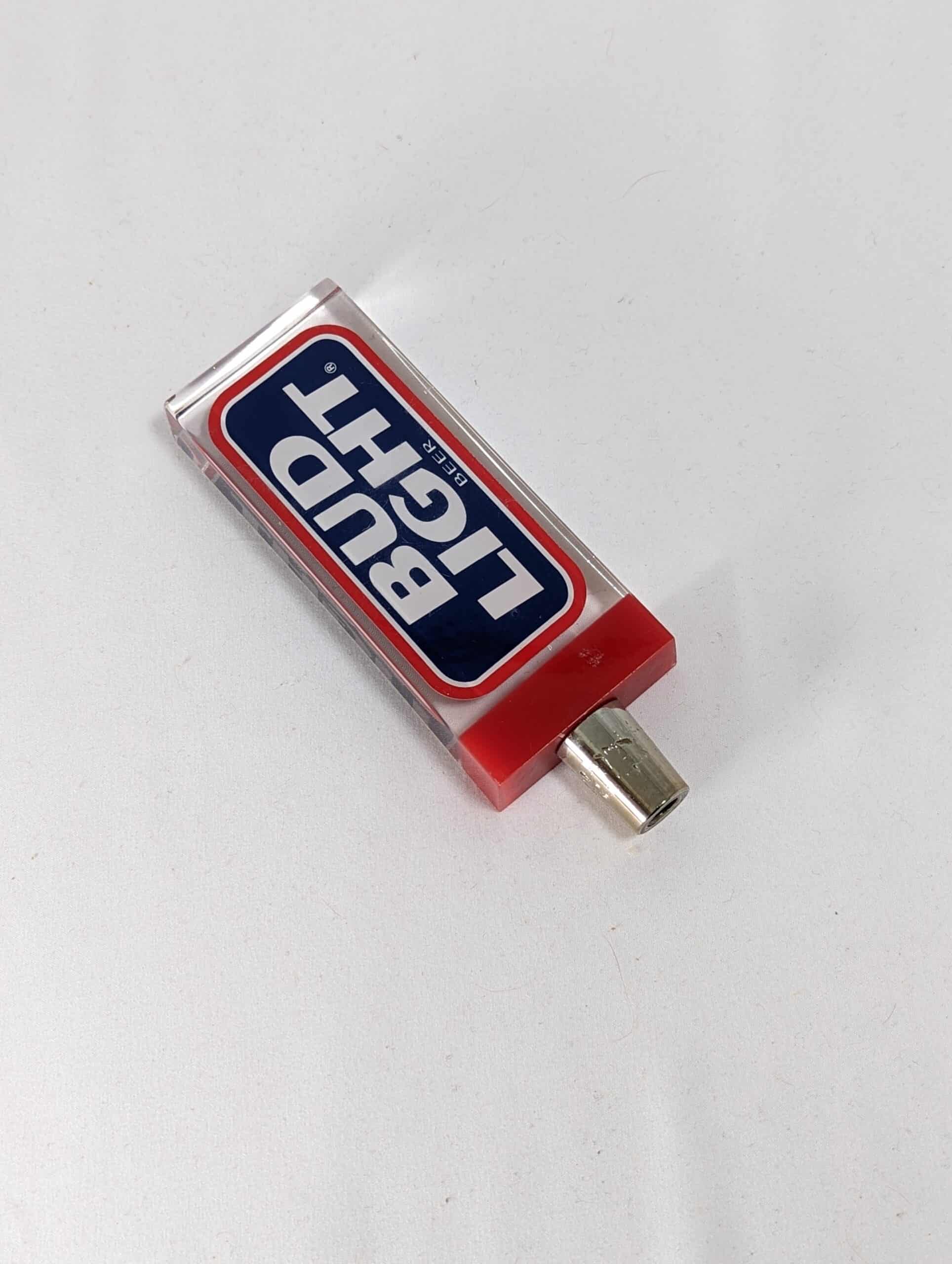 Vintage Bud Light tap handle - RainTaps - Umbrellas, Tap Handles, and ...