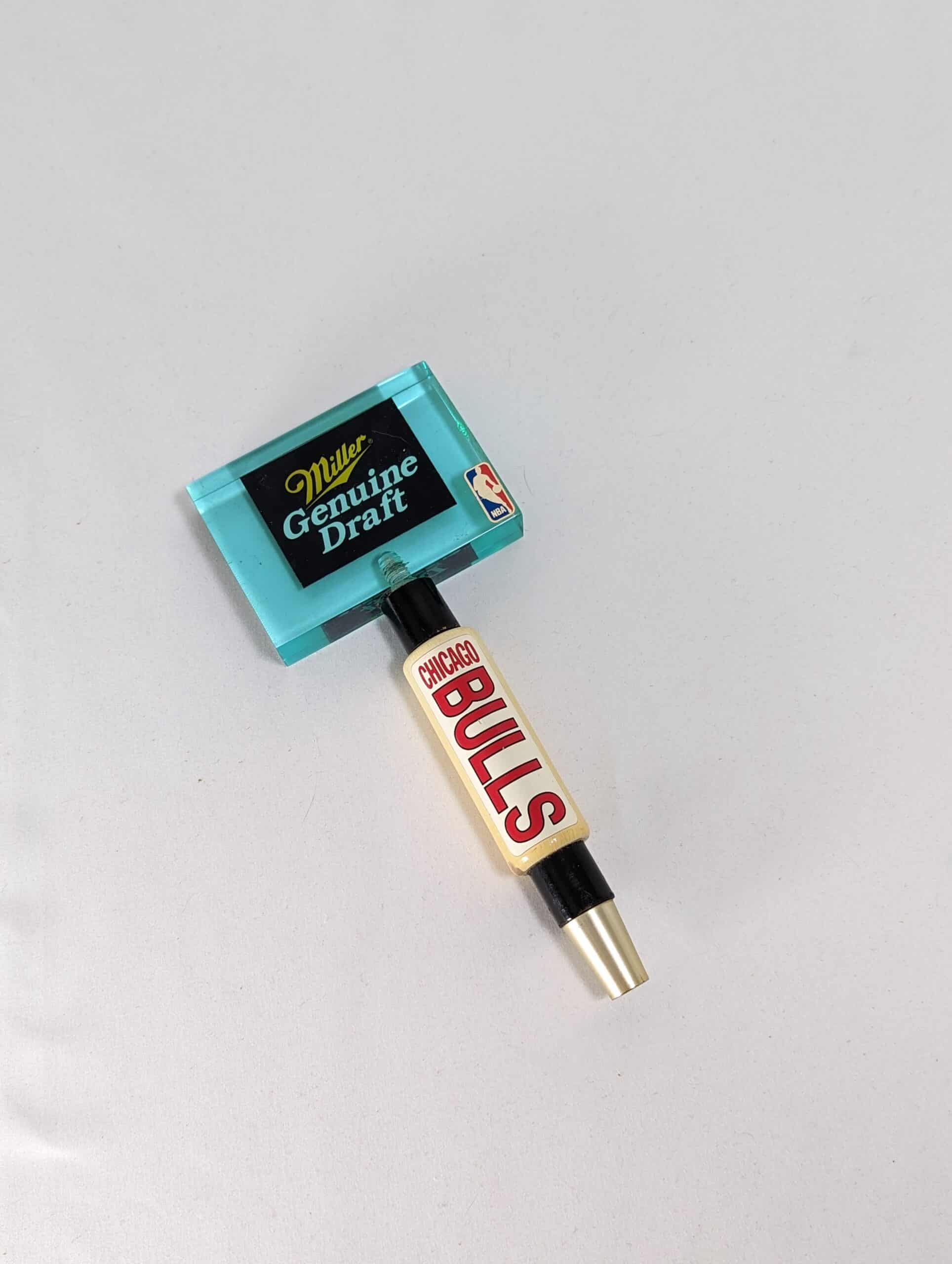 Chicago Bulls Miller Genuine Draft Tap Handle – no net - RainTaps ...