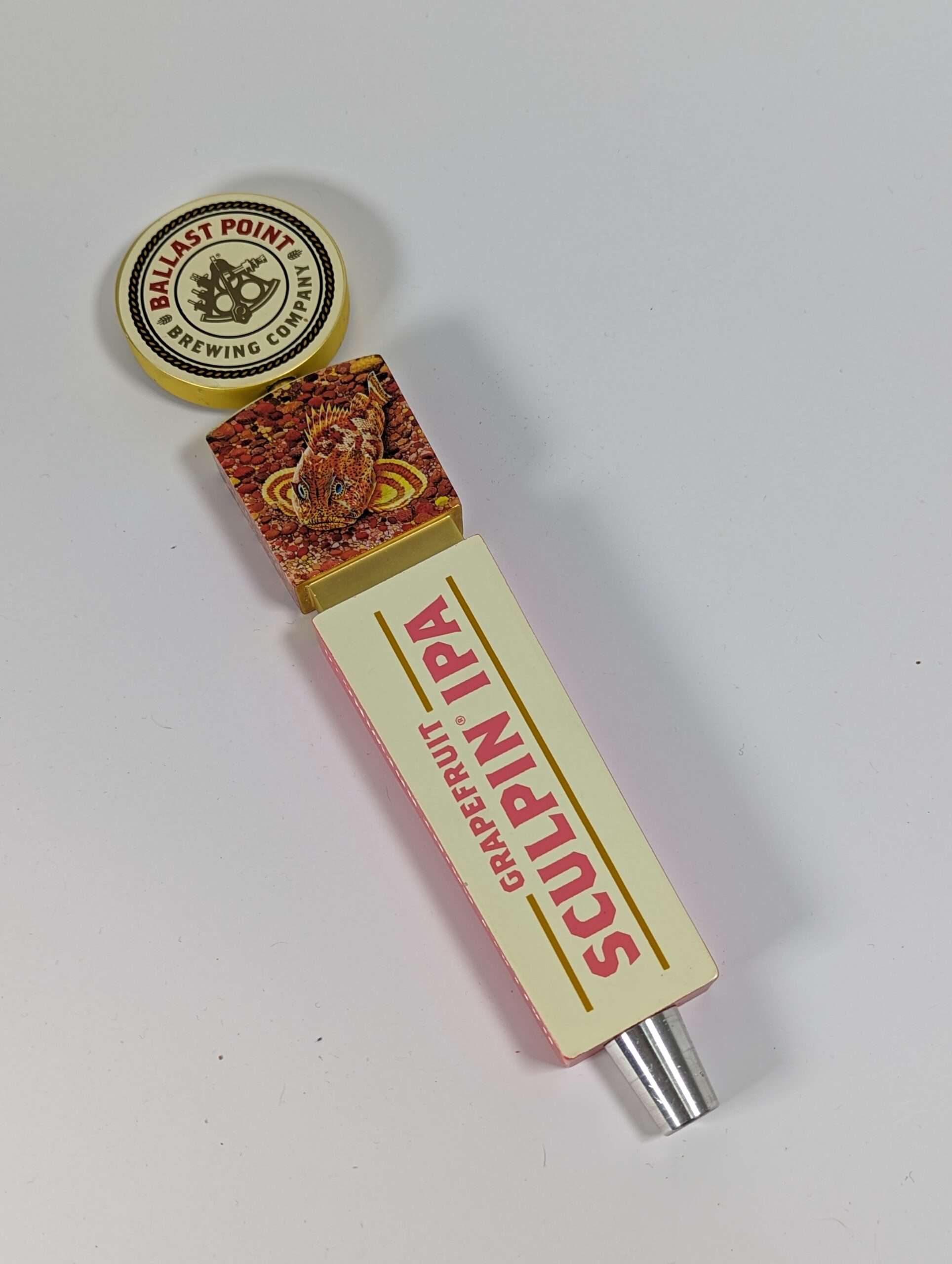 Ballast Point Grapefruit Sculpin IPA Tap Handle - RainTaps - Umbrellas ...